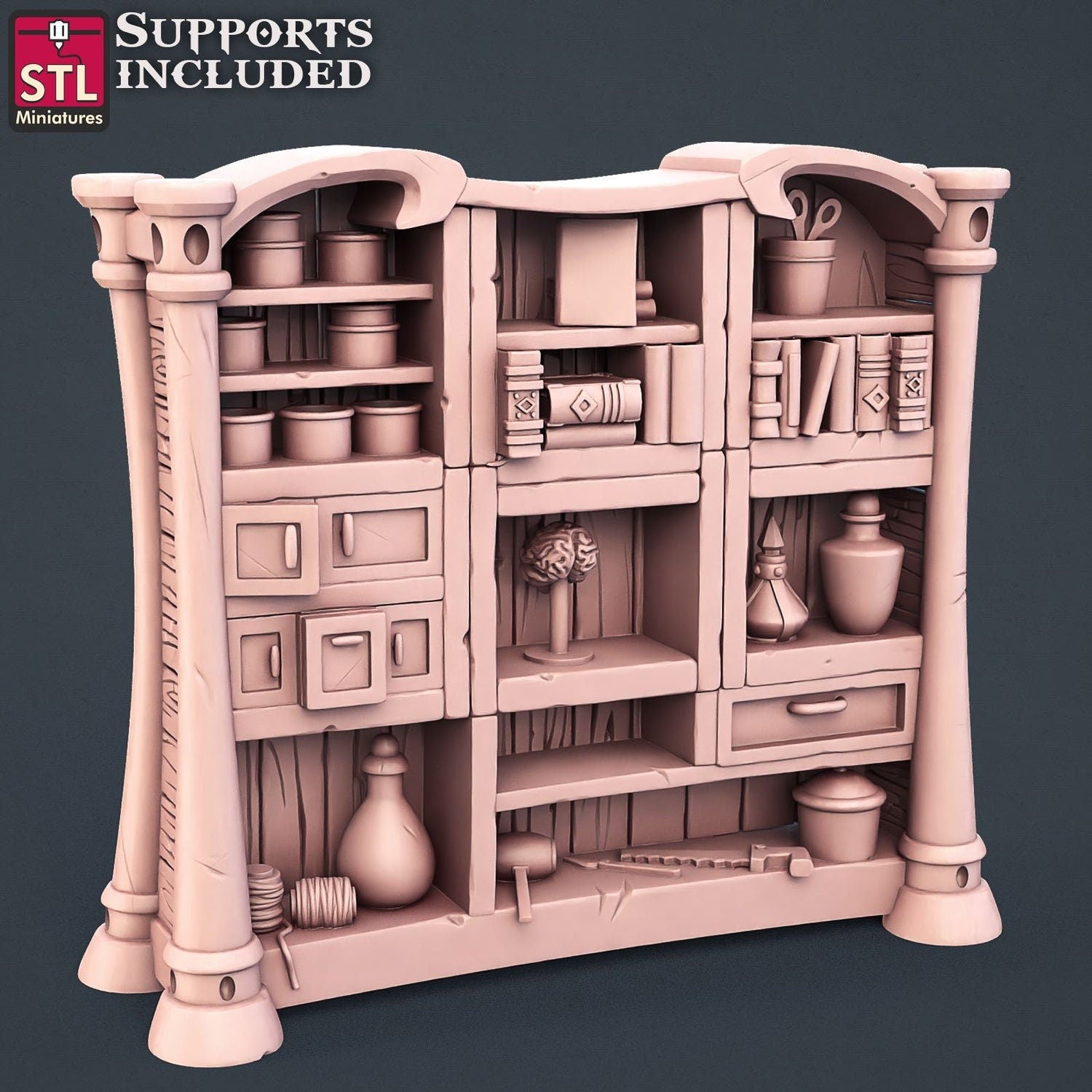 Set Embalsamador Autopsia Morgue Medieval Fantastico Escenografía ...